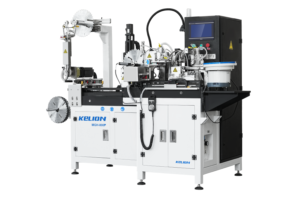MGH 800P automatic strobe saw brazing machine with strap solder(whit ...